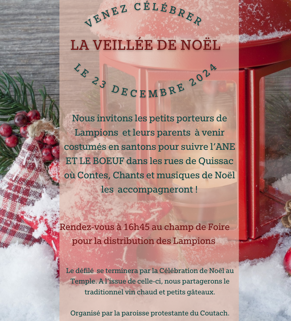 La Veillée de Noël - Ville de Quissac :Ville de Quissac